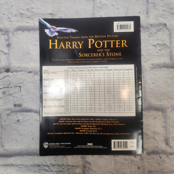 Harry Potter And The Sorcerers Stone Sheet Music Book - Evolution Music