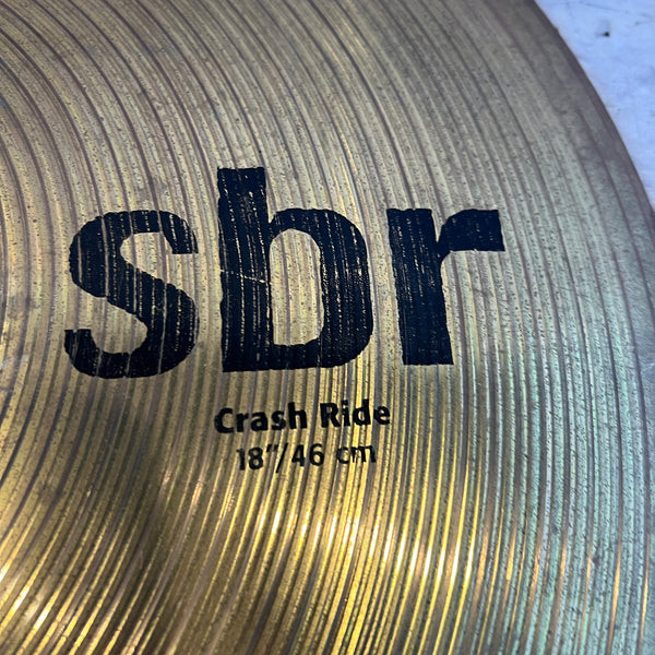 Sabian 18 SBR Crash Ride Cymbal Evolution Music Sabian 18 SBR Crash Ride Cymbal Evolution Music