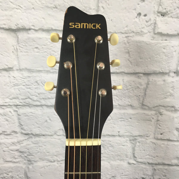 Samick LW-015 Acoustic Guitar with Wilkinson Deluxe Tuners - Evolution Music