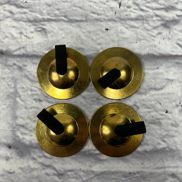 Unknown 4x Adjustable Finger Bells - Evolution Music