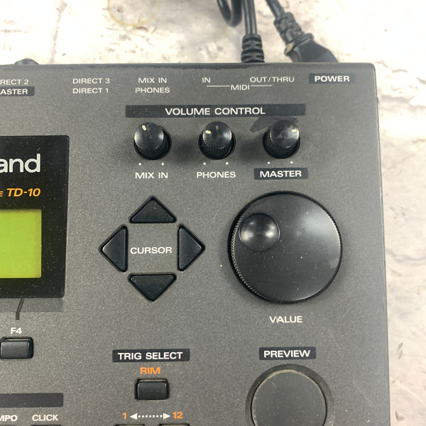 Roland TD10 Electronic Drum Module with TDW-1 Expansion Built-In - Evolution Music
