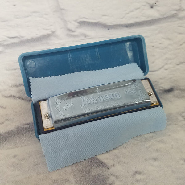 Johnson Harmonica - Blues King F - Evolution Music