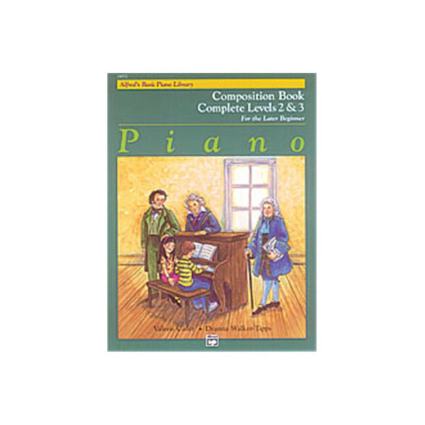 Alfred Publishing Company Alfred's Basic Piano Course: Composition Boo ...