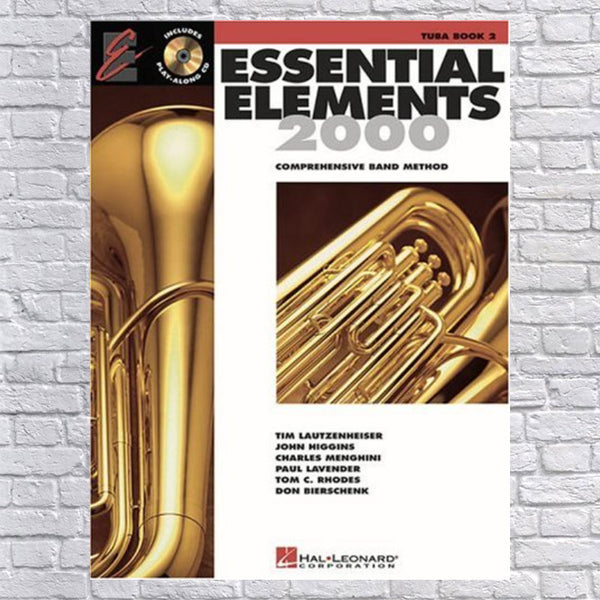 Essential Elements Tuba Book 2 with CD - Evolution Music