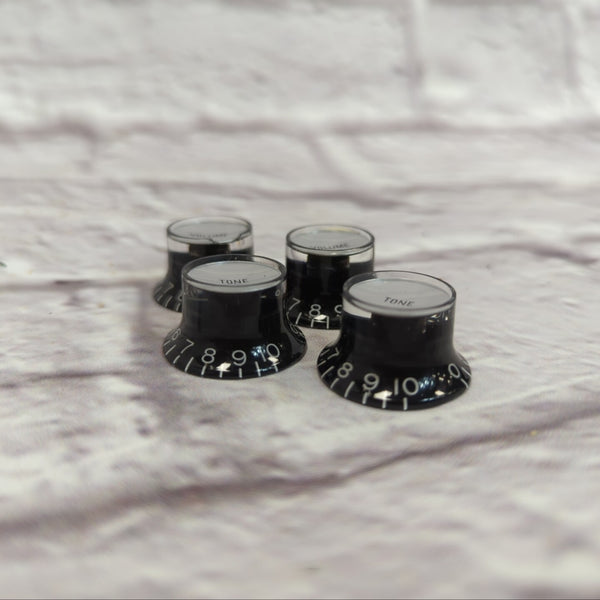 Unknown Top Hat Guitar Knobs (4) - Evolution Music
