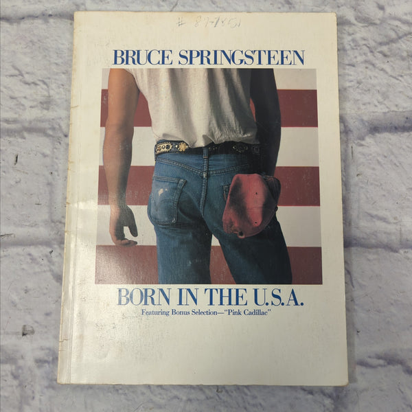 Bruce Springsteen Born in the USA Sheet Music Book - Evolution Music