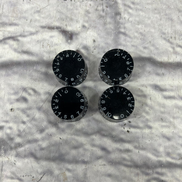 Unknown 4x Guitar Knobs - Evolution Music