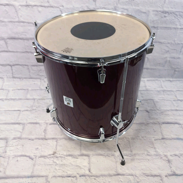 Percussion Plus 16 Floor Tom Blood Red - Evolution Music