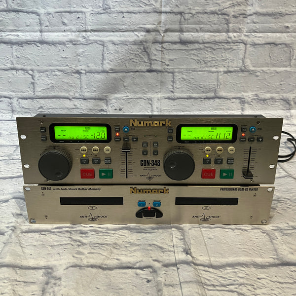 Numark CDN-34S Professional Dual CD Player - Evolution Music