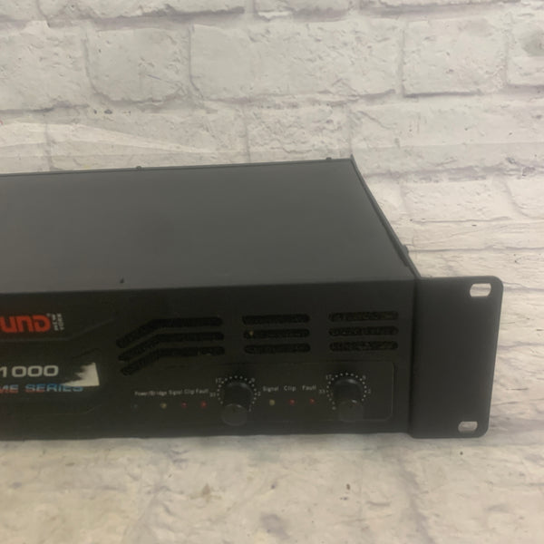 Gem Sound EXA 1000 W Power Amp - Evolution Music