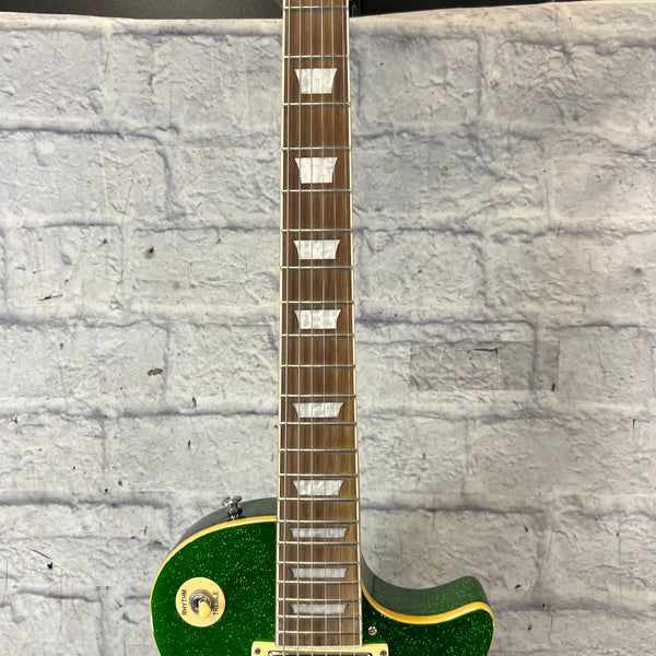 Firefly LP Classic Green Sparkle Electric Guitar - Evolution Music