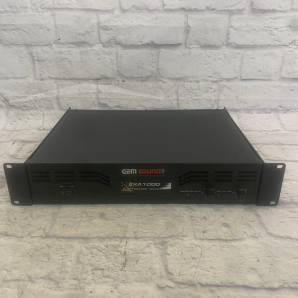 Gem Sound EXA 1000 W Power Amp - Evolution Music