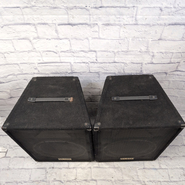 Yamaha s15e 2 Way 15" Passive PA Speaker (Pair) - Evolution Music