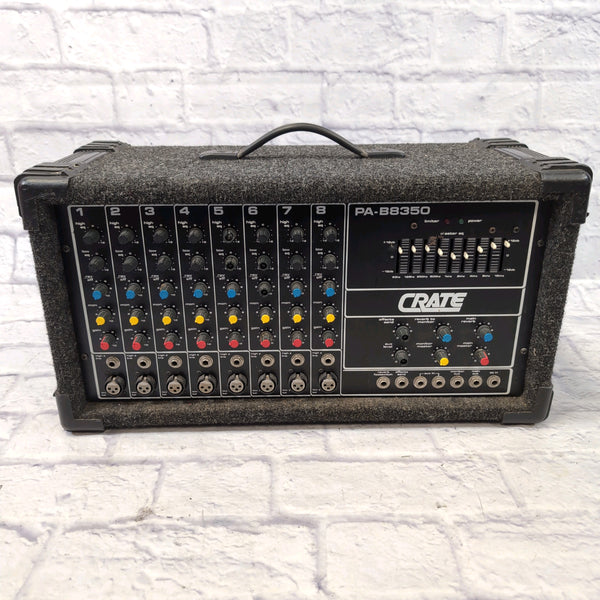 Crate PA-B8350 8-Channel NOT FUNCTIONAL - Evolution Music