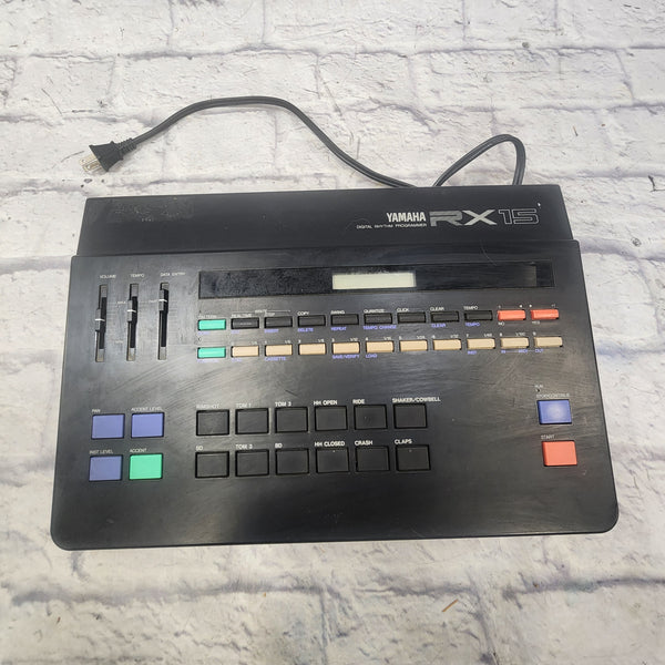 Vintage 1980s Yamaha RX15 Digital Rhythm Programmer Drum Machine ...