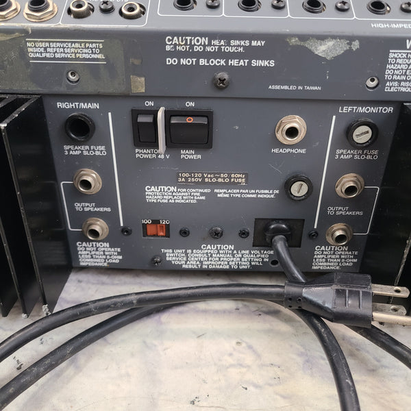 Electro-Voice EV 100M Entertainer 10-Channel Stereo Powered Mixer AS I ...