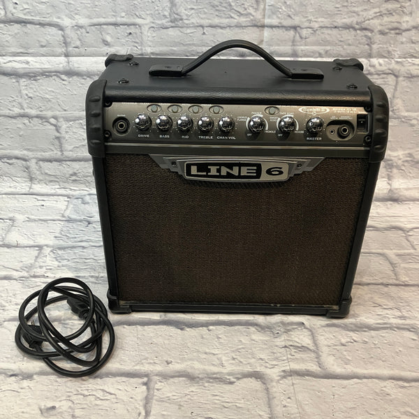 Line 6 Spider III 15 15W 1x8 Guitar Combo Amp Built-in Modeling Amplif ...