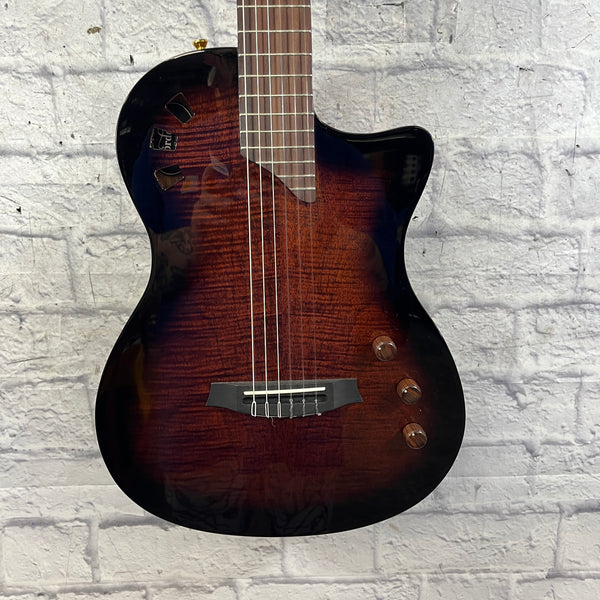 Cordoba Stage Nylon Thinline Nylon Acoustic Electric Guitar - Evolution ...