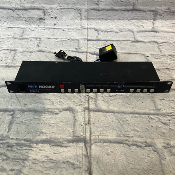 360 Systems Midi Patcher 8x8 Routing System with Memory Controller ...