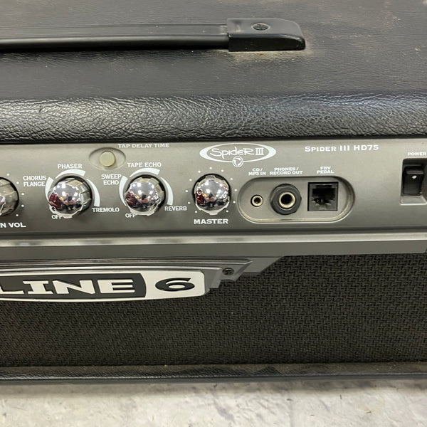 Line 6 Spider III HD75 Guitar Amp Head - Evolution Music