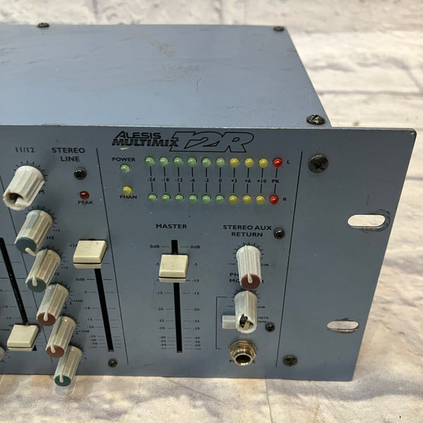 Alesis Multimix 12R Rack Mixer Unit - Evolution Music