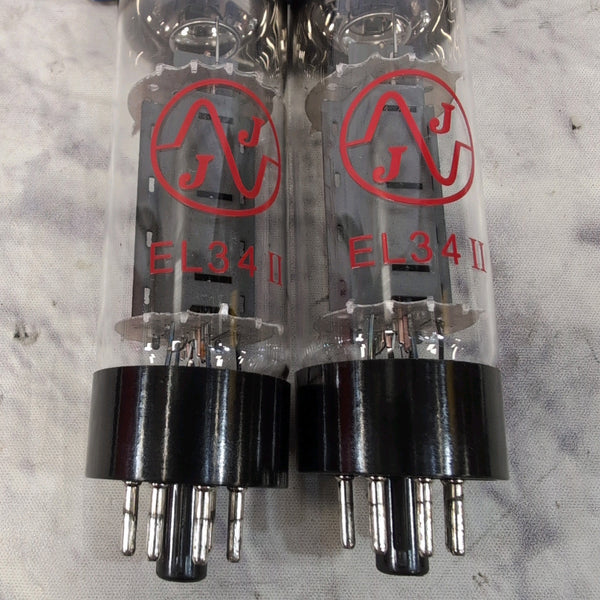 JJ Electronic EL34 II Amplifier Tubes Matched Pair - Evolution Music