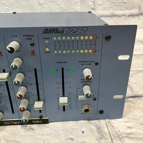 Alesis Multimix 12R Rack Mixer Unit - Evolution Music