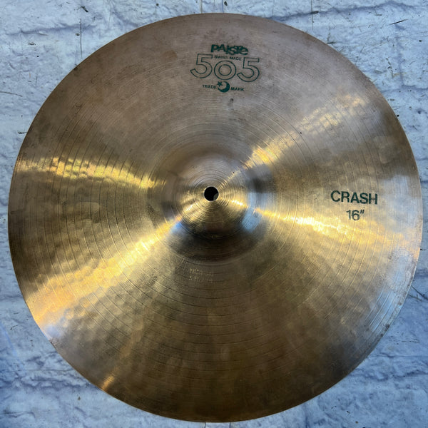 Paiste 16 505 Green Label Crash Cymbal - Evolution Music