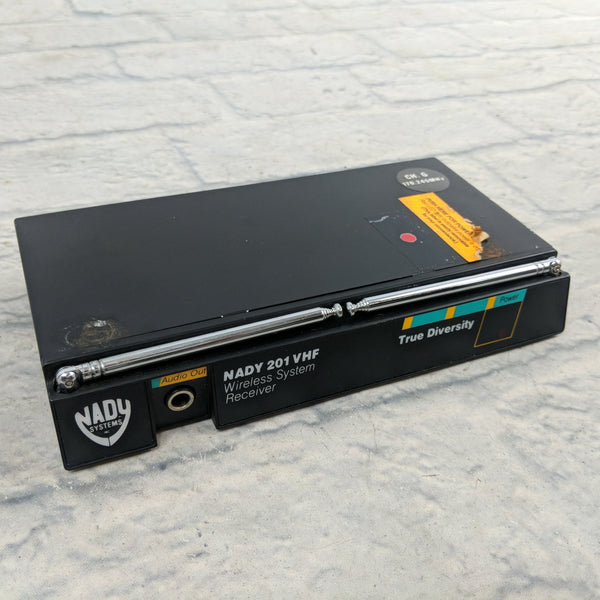 Nady 201 VHF Wireless System Receiver - Evolution Music
