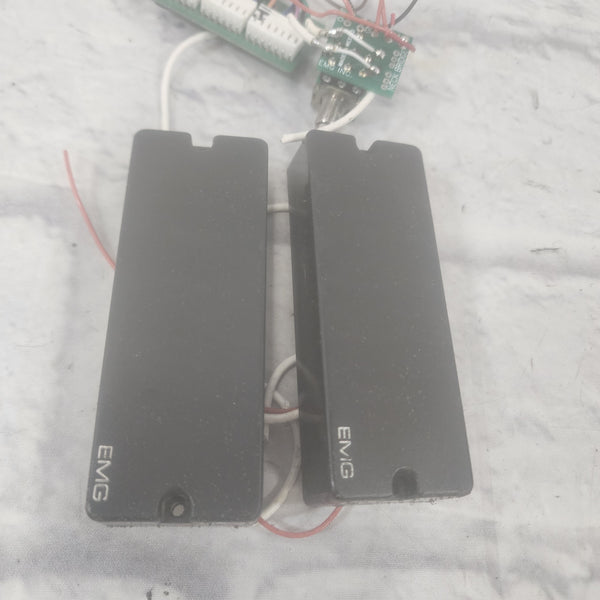 EMG 40DC Humbucker Pickup Set Plus Preamp - Evolution Music