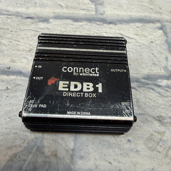 Whirlwind EDB1 DI Box - Evolution Music