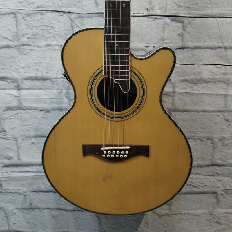 Charvel Model 625 C-12 NAT 12 String Acoustic Electric Guitar ...