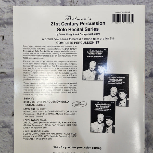 Unknown 14 Modern Contest Solos for Snare Drum Book - Evolution Music