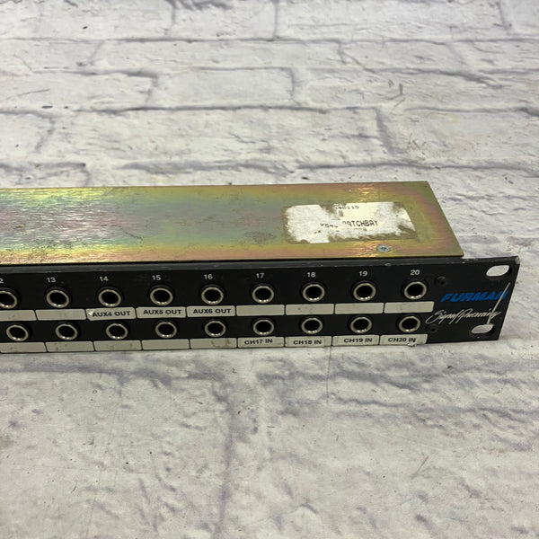 Furman PB-40 Patch Bay Rack Unit - Evolution Music