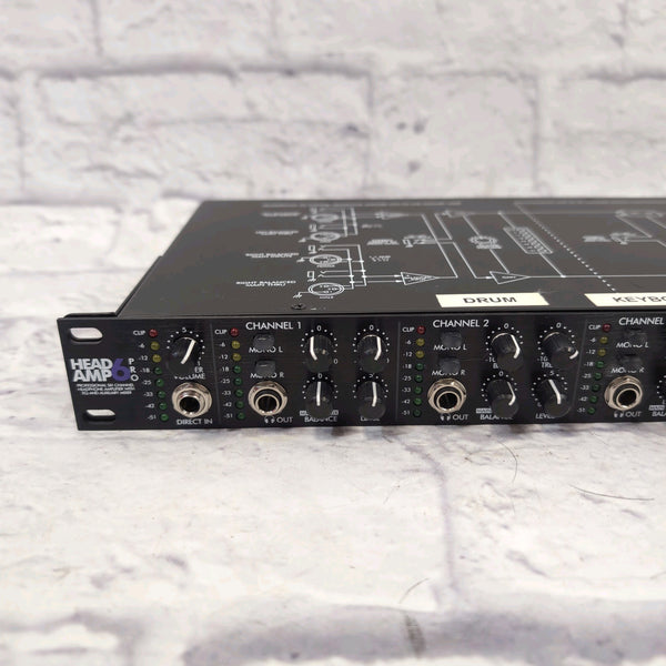 Art 806 Headamp 6 Pro Headphone Amp - Evolution Music