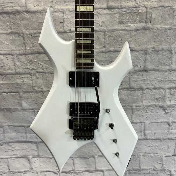 Vintage BC Rich Warlock White Electric Guitar - Evolution Music