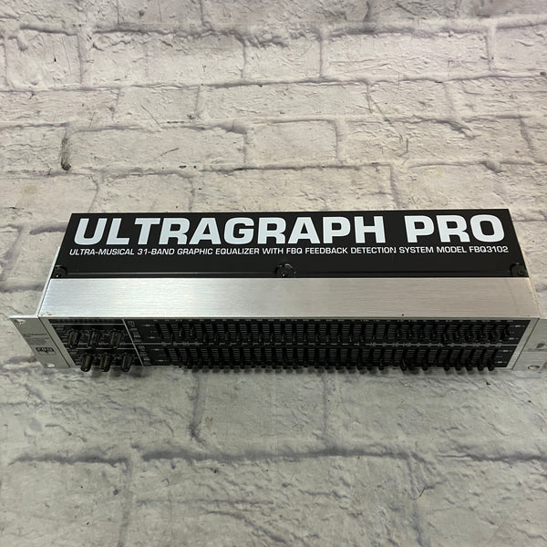 Behringer Ultragraph Pro Rack EQ - Evolution Music