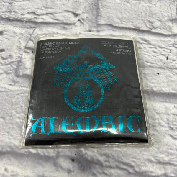 Alembic XE-1 1/40L Round Wound Steel Bass Strings - Evolution Music