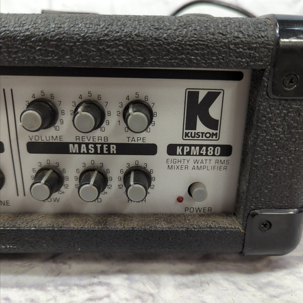 Kustom KPM480 4 Channel Powered Mixer - Evolution Music
