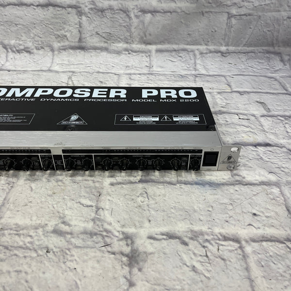 Behringer MDX2200 Composer Pro - Evolution Music
