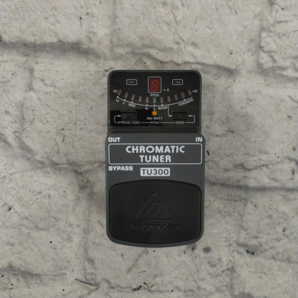 Behringer Chromatic Tuner TU 300 Tuning Pedal - Evolution Music