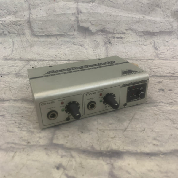 M-Audio "AudioBuddy" Dual Mic Preamp/Direct Box - Evolution Music