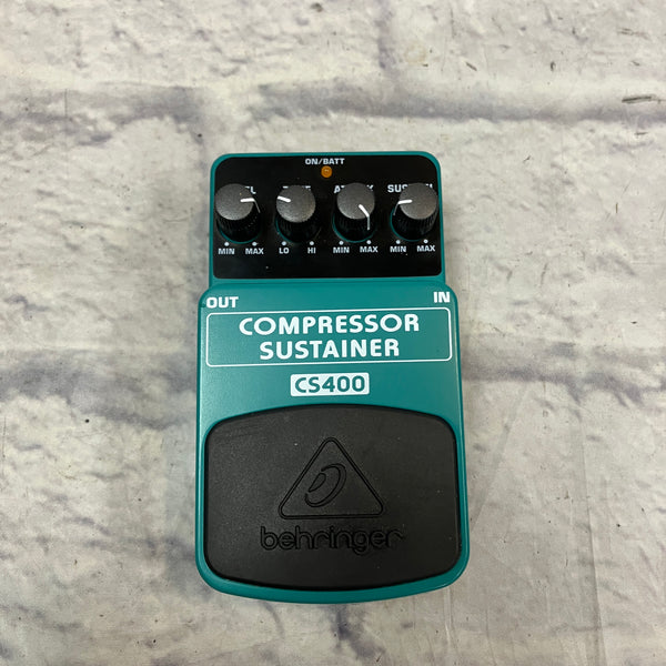 Behringer Compressor Sustainer CS400 - Evolution Music