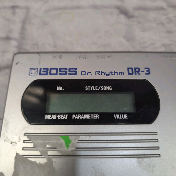Boss DR-3 Dr Rhythm Drum Machine w/Power Supply - Evolution Music