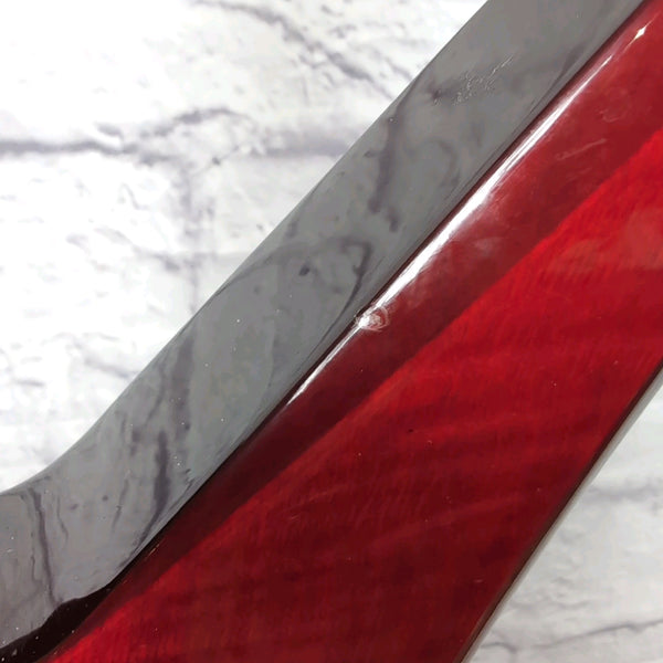 Jackson Kelly PS-67 MIJ Electric Guitar - Transparent Red Flame ...