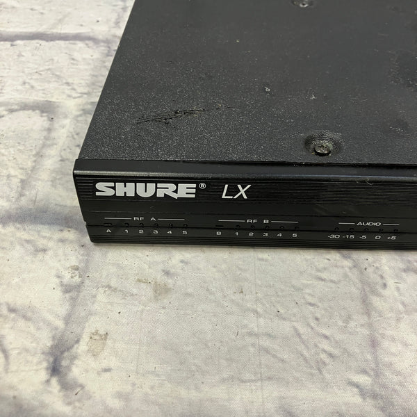 Shure LX4-V LX-1V Wireless Receiver and Transmitter 169.445 mhz ...