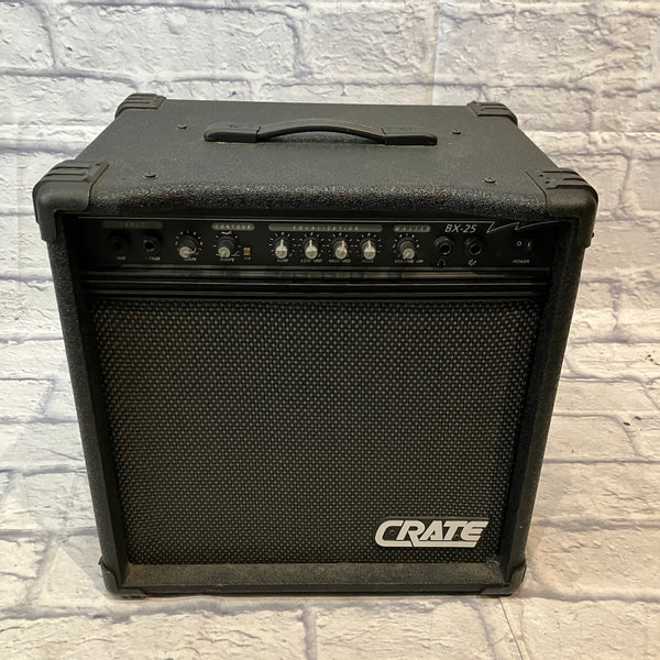 Crate BX-25 Bass Practice Combo Amp 90s - Evolution Music