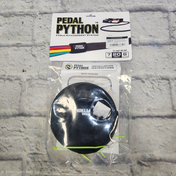 Pedal Python Cable Management System - 20 foot - Evolution Music