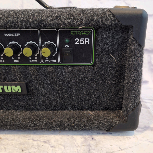 Quantum Terminator 25R Solid State Guitar Amp Head - Evolution Music