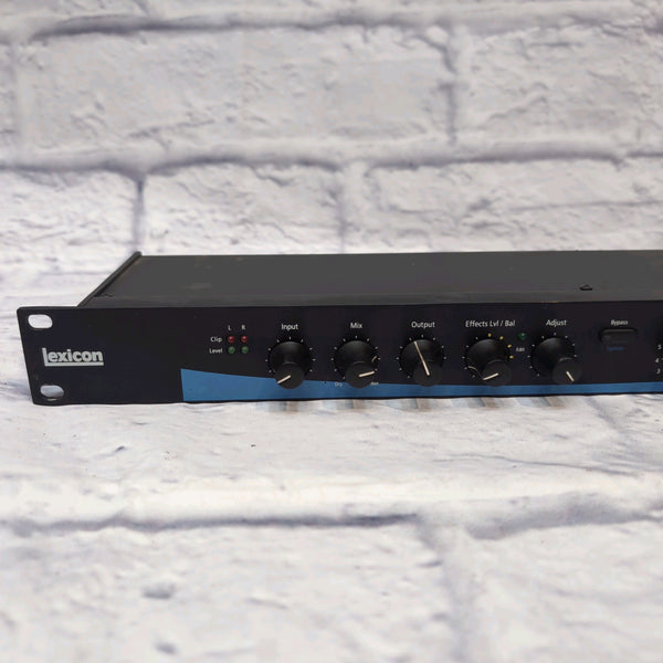 Lexicon MPX110 Dual Channel Multi Effects Rack Processor w/Power Suppl ...